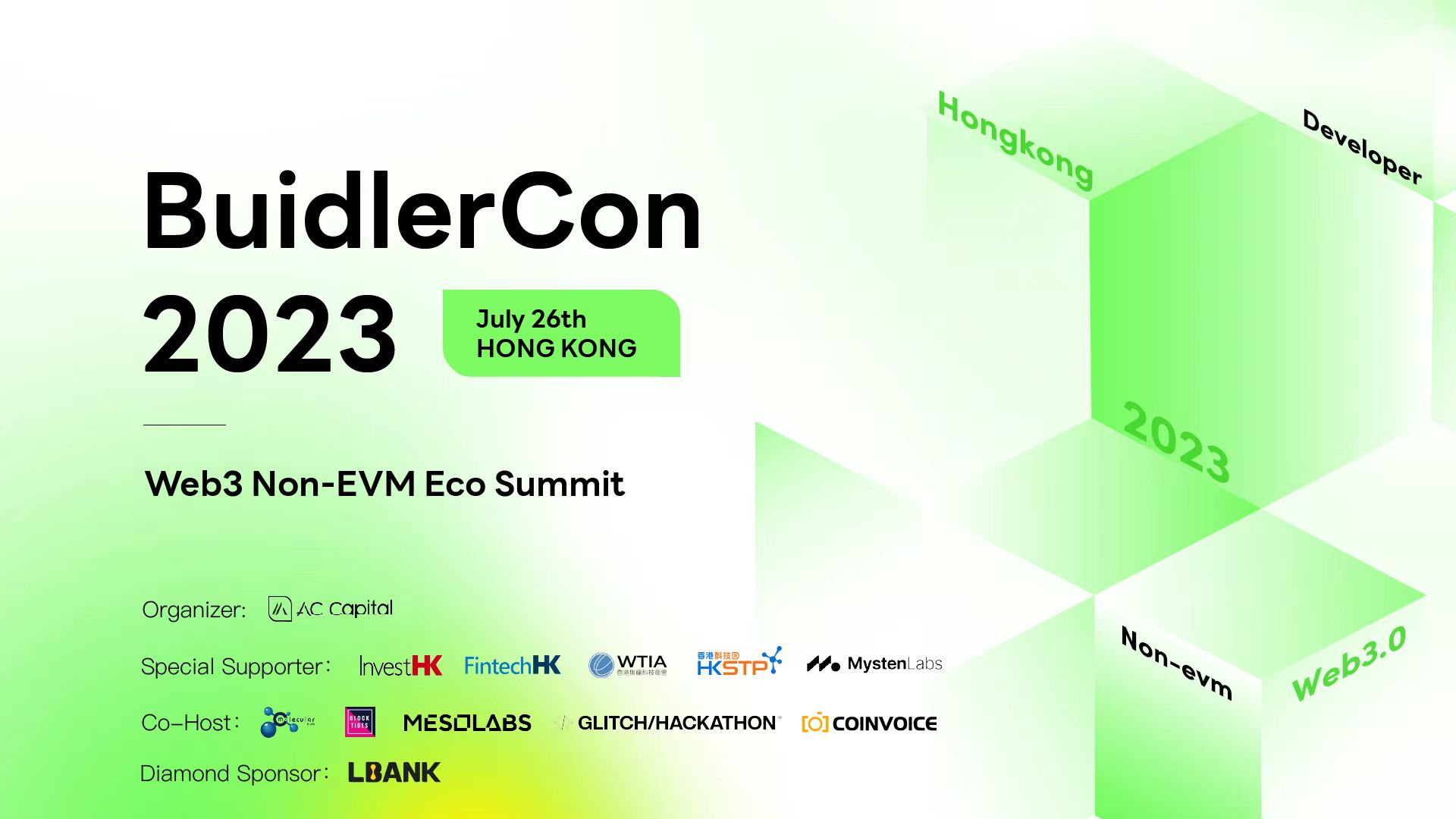 BuidlerCon 2023: Web3 Non-EVM Eco Summit